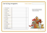 Cat And Dog Anagrams