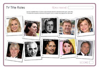 Guess Who - TV Title Roles