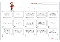 Missing Letters - Christmas Songs